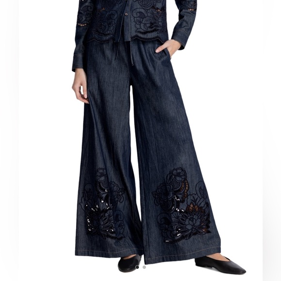 Johnny Was | Pants & Jumpsuits | Frankie Easy Pant By Johnny Was Jade ...
